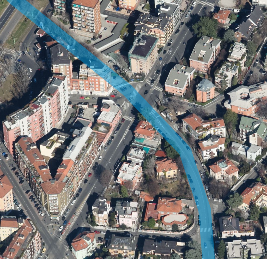 Percorso Fiume Seveso Milano 13 - Urbanfile
