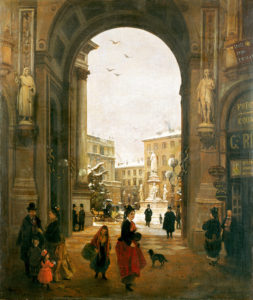 Milano | Storia: la città ottocentesca di Angelo Inganni - Urbanfile