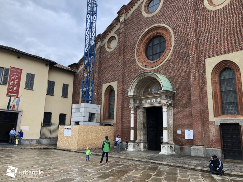 Milano | Porta Magenta - Restauri alla parte Solariana di Santa Maria ...