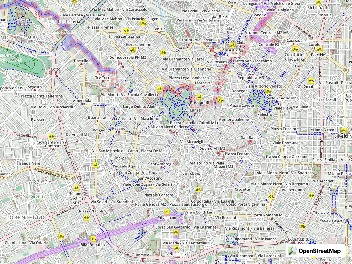 2019_Milano_Mappa_Ciclabili_Zona_Ovest - Urbanfile