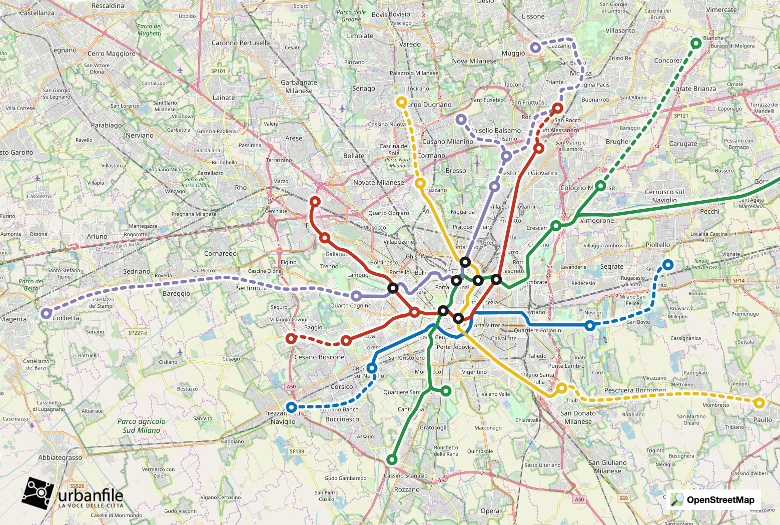 Milano | Baggio - 210 milioni per il prolungamento M1 - Urbanfile