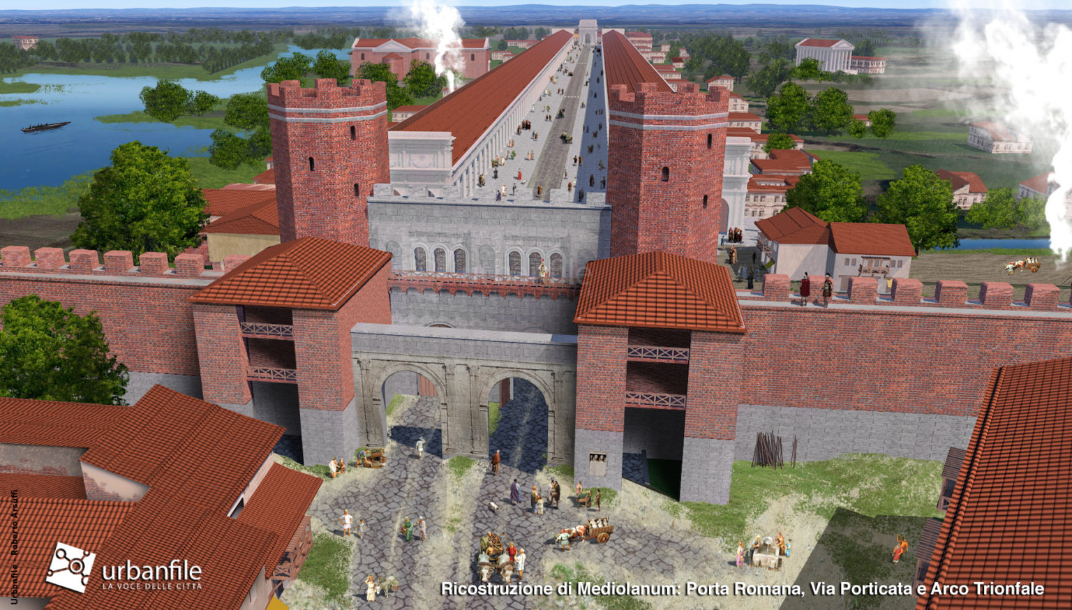 Milano | Crocetta – Il primo centro commerciale di Mediolanum - Urbanfile