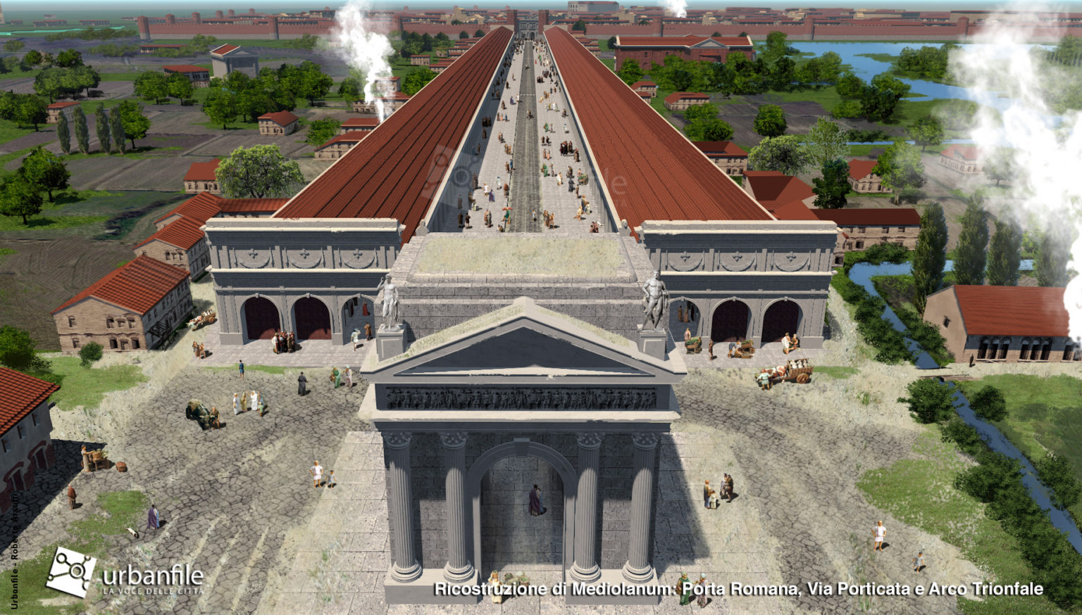 Milano | Crocetta – Il primo centro commerciale di Mediolanum - Urbanfile