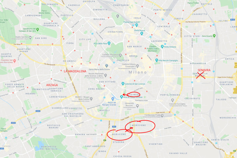 Milano | Cultura: i nomi delle zone e dei quartieri - Urbanfile