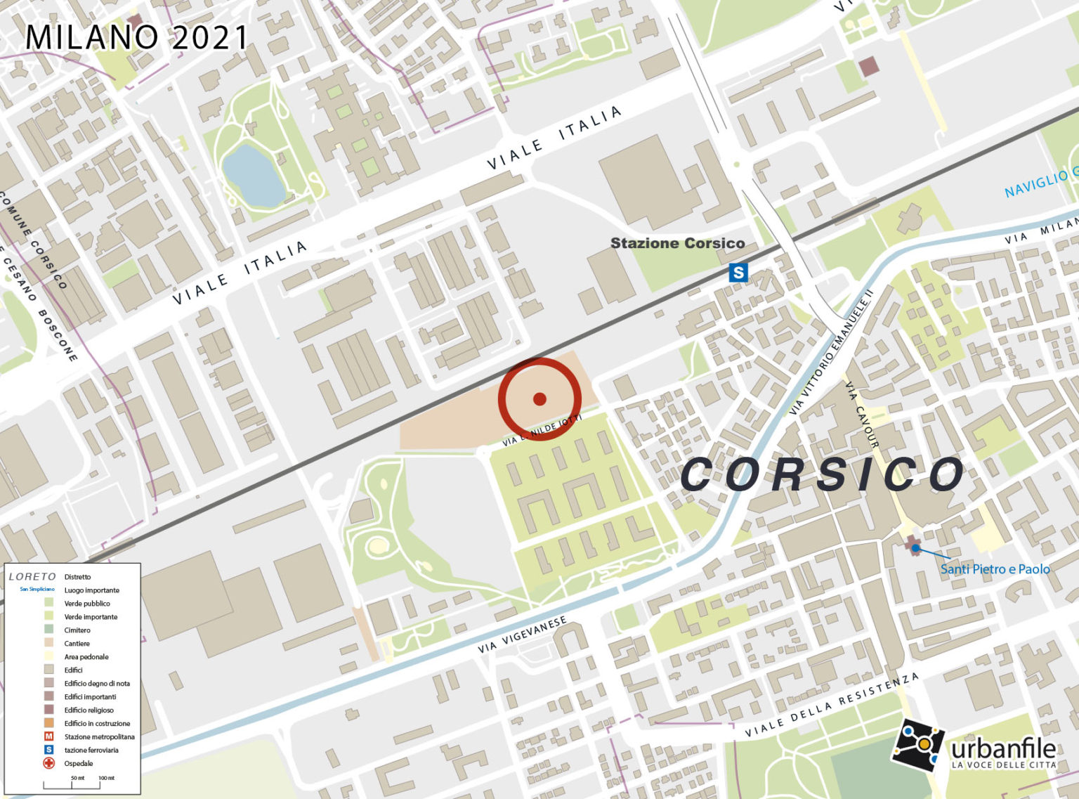 Urbanfile-Mappa-Milano-Articoli-2021-01-Corsico-area-Iotti-Core-Tower ...