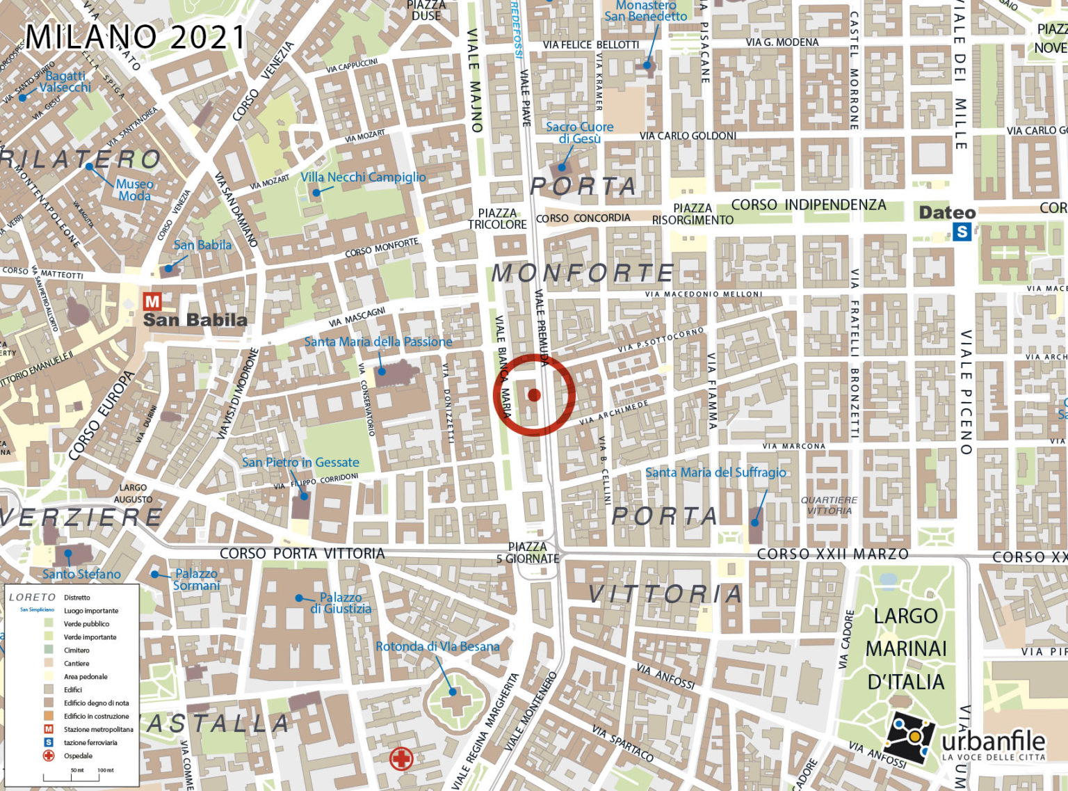 Milano | Porta Vittoria - L'eleganza parigina di Casa Ballerio di viale ...