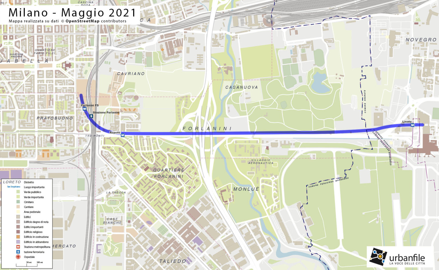 Milano | Forlanini-Linate – M4 e l’ambito Est: pronta ma attivata a ...