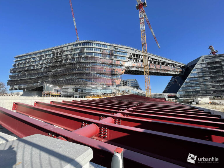 Milano | Metanopoli – Cantiere Nuova sede ENI: gennaio 2022 - Urbanfile