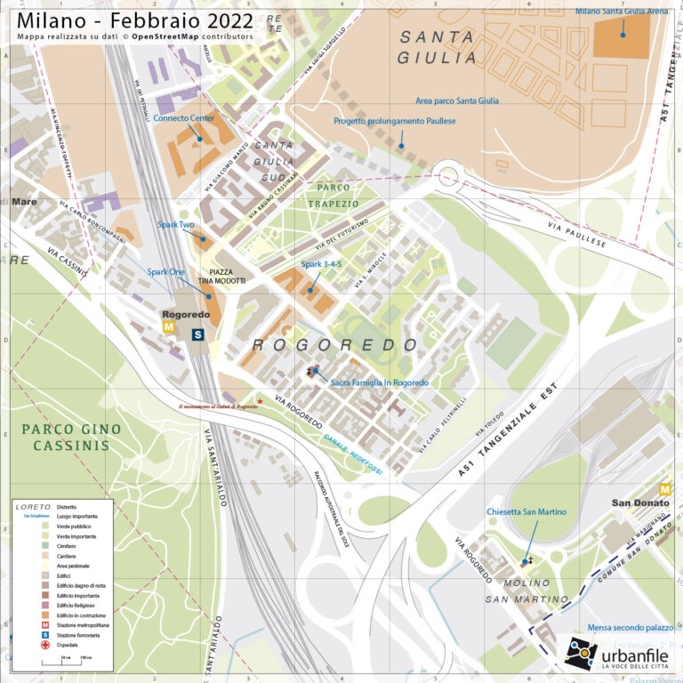 Milano | Rogoredo – Cantieri Spark 1 e 2: luglio 2022 - Urbanfile
