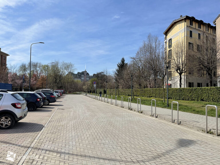 Milano | Lampugnano - L'area attorno alla metropolitana, nuove torri e ...