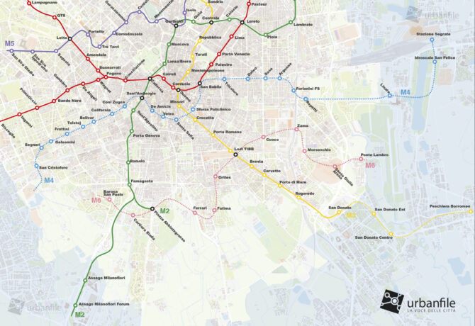 Mappa-Milano-Metropolitana-2022-M6 - Urbanfile