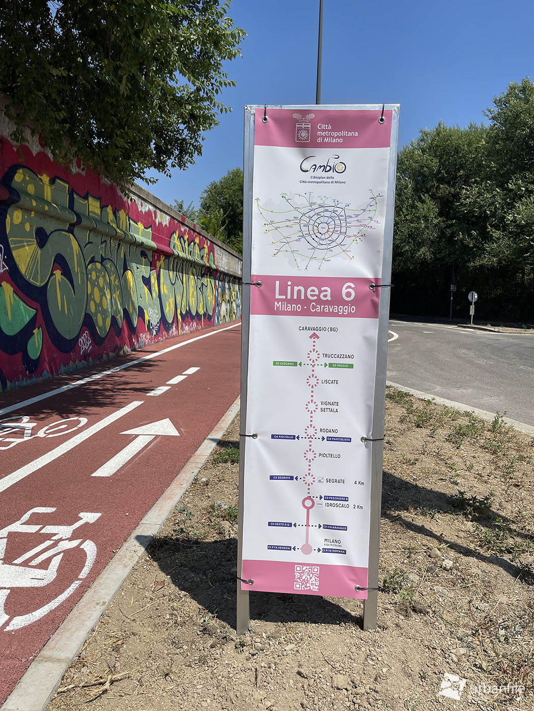 Milano | Ortica – Ciclabile via Corelli-Rivoltana: luglio 2022 ...