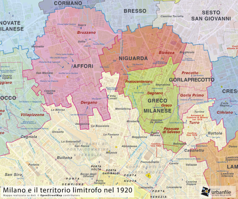 Milano | 100 anni della Grande Milano, quando le periferie erano paesi ...