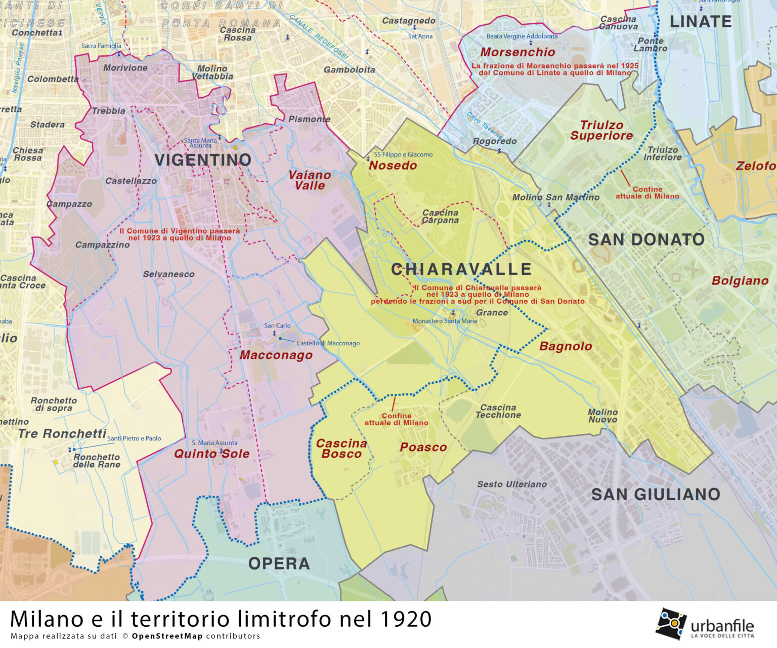 Milano | Storia: i primi cent'anni della "grande Milano" - Urbanfile