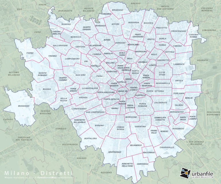 Mappa-Milano-Totale-Distretti - Urbanfile