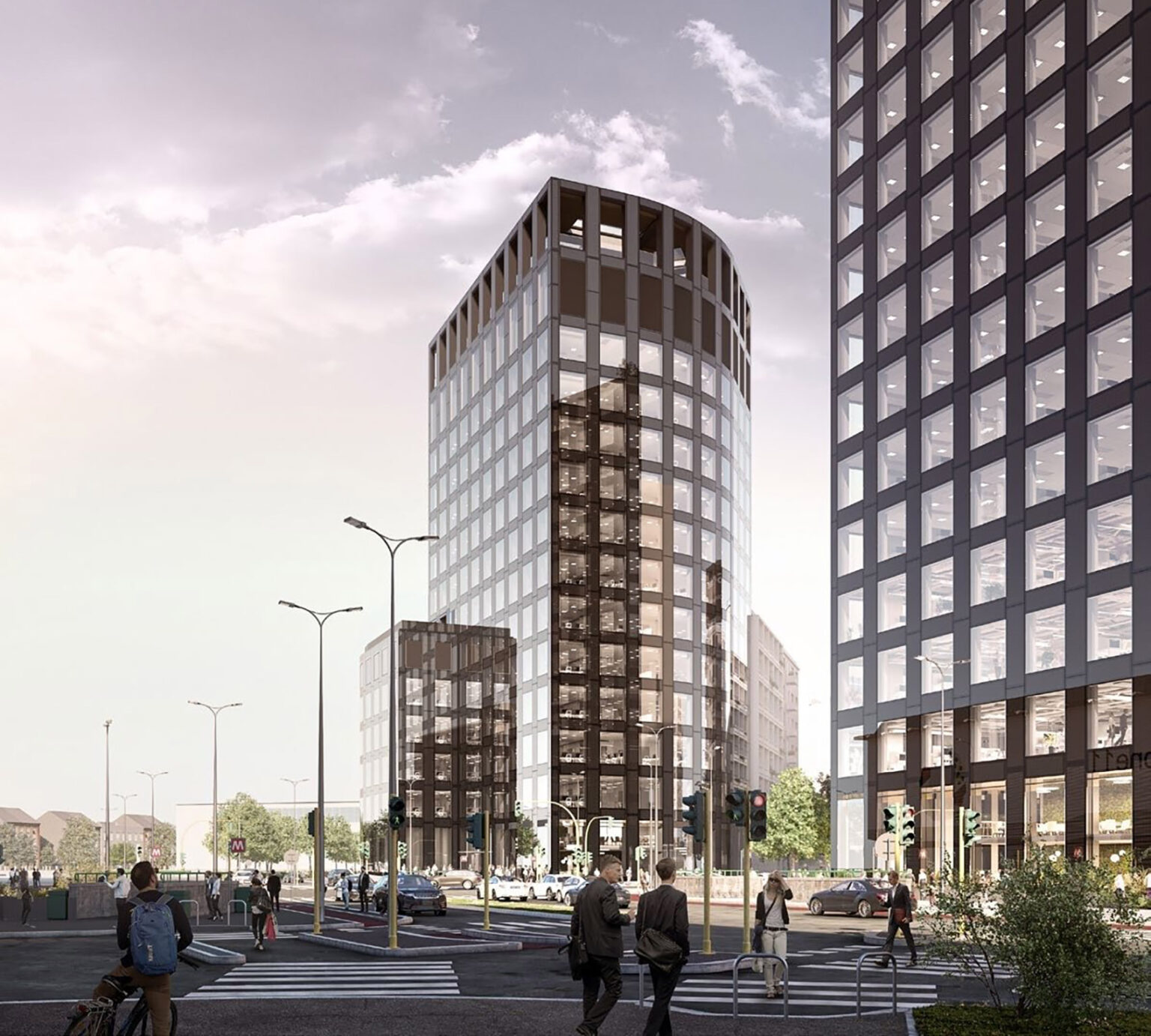 Milano | Porta Nuova – Via Gioia 20 e 21 i Portali: nuovi rendering ...