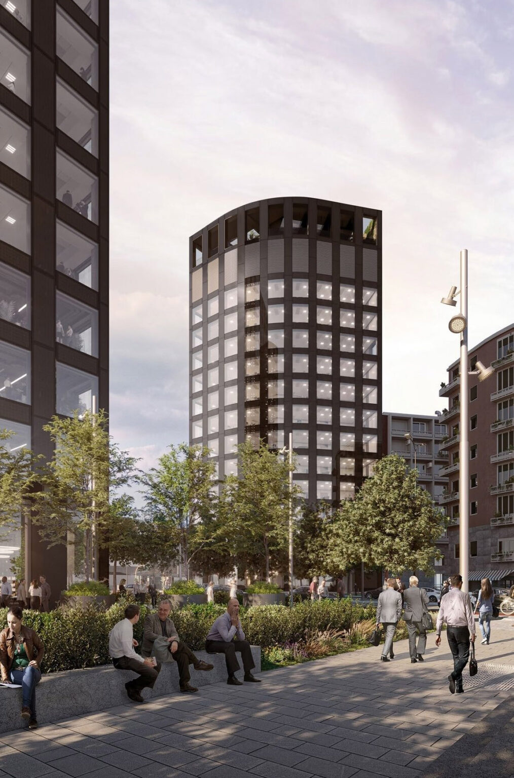 Milano | Porta Nuova – Via Gioia 20 e 21 i Portali: nuovi rendering ...