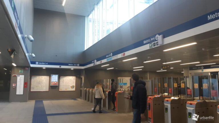 Milano | Mobilità - Inaugurata la M4, la nuova "linea blu" - Urbanfile
