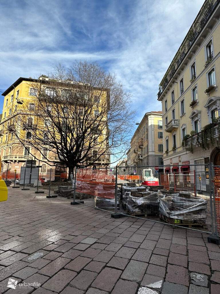 Milano | Brera – Riqualificazione di largo Treves: gennaio 2023 - Urbanfile