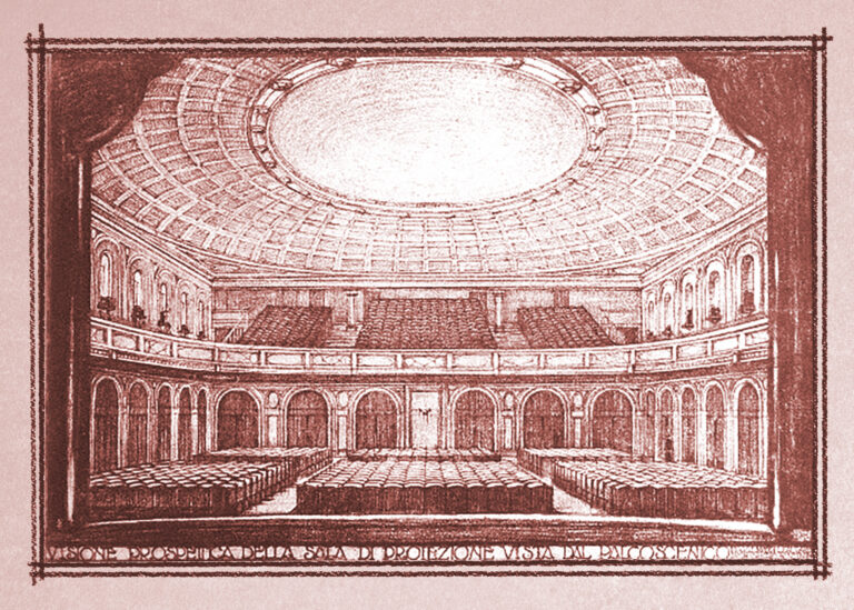 Alessandro-Rimini-cinema-Colosseo-Progetto-interno-sala-1926 - Urbanfile