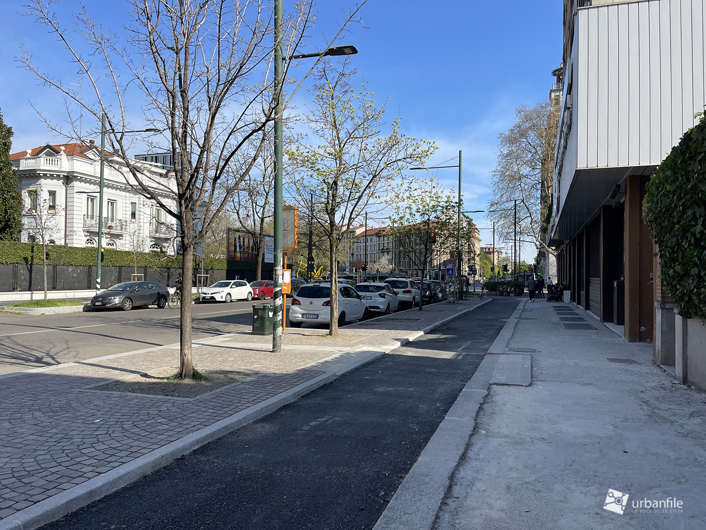 Milano | Fiera Bolla – Cantiere ciclabile Monte Rosa (l'infinita ...