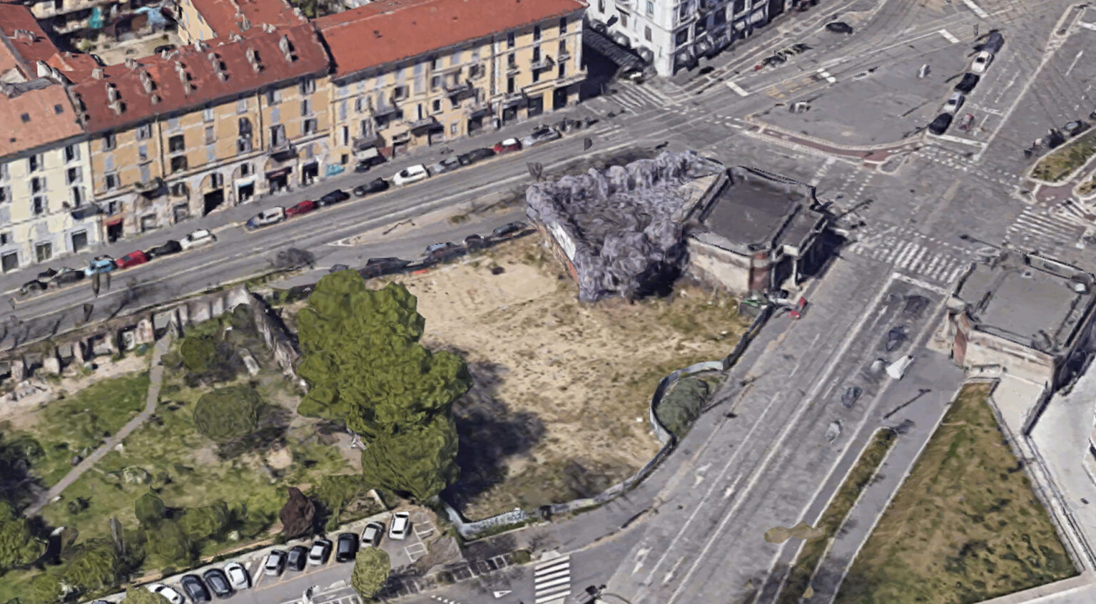 Milano | Porta Volta – Cantiere Museo della Resistenza: taglio dei ...