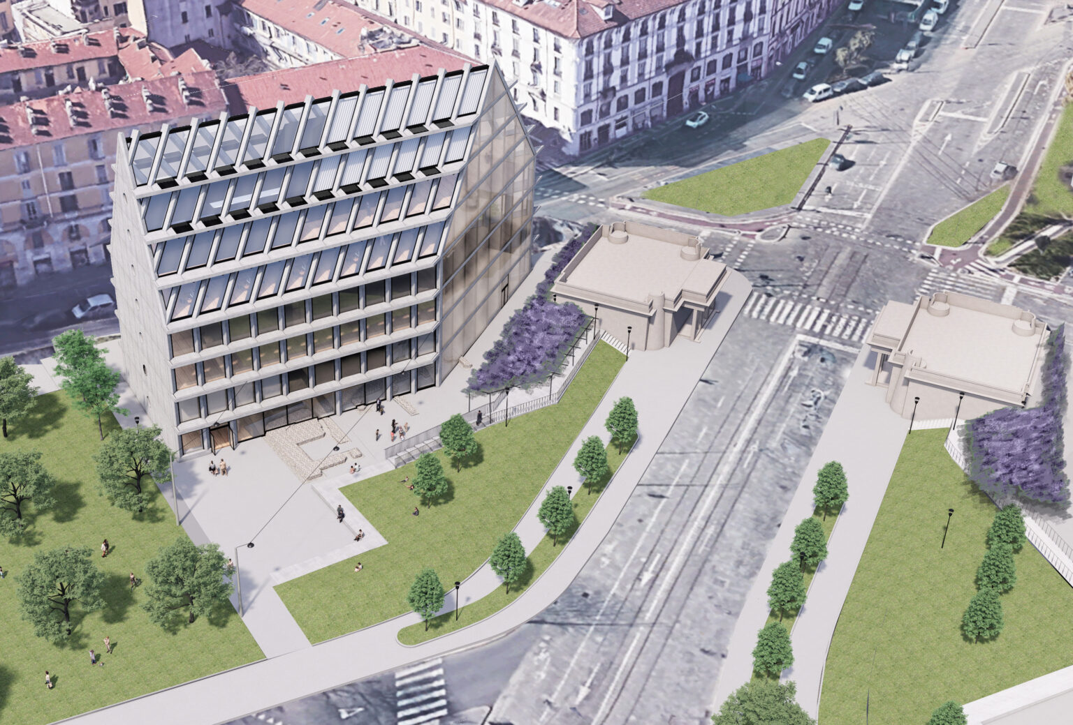 Milano | Porta Volta - Il glicine, la "piramide della Resistenza" e una ...