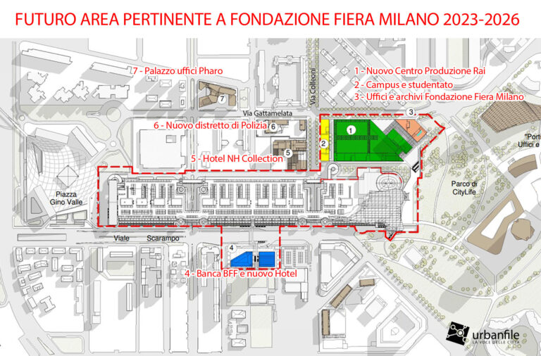 Milano | Portello – Dopo l'annuncio ecco il primo masterplan per la ...