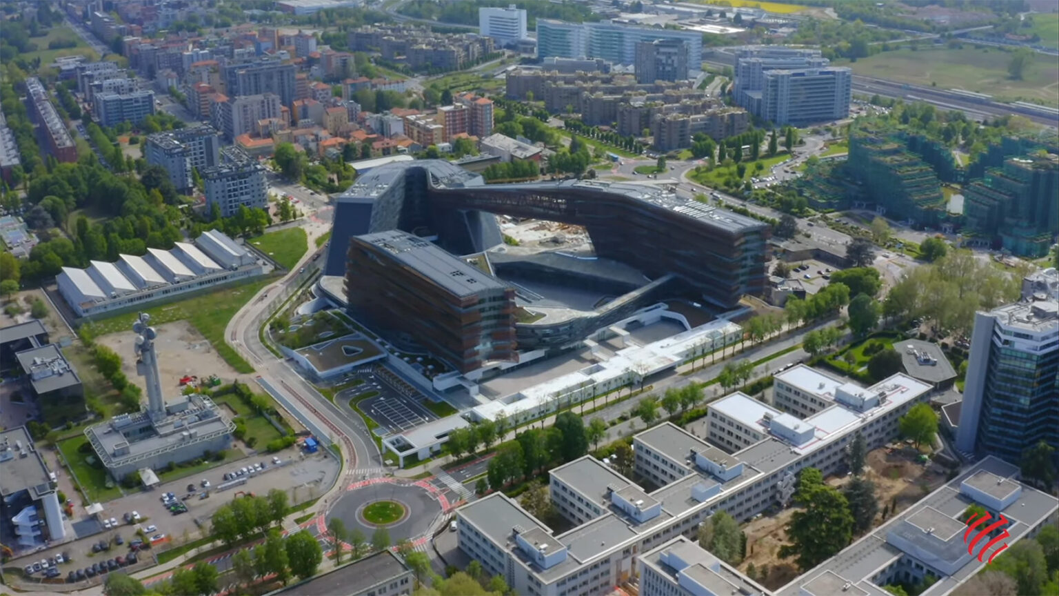 Milano | Metanopoli – Cantiere Nuova sede ENI: completato - Urbanfile