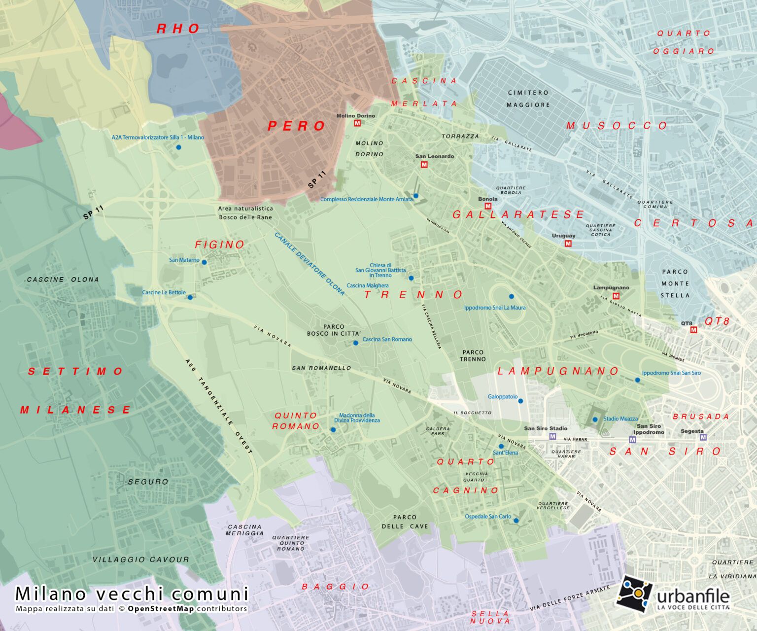 Milano | 100 anni della Grande Milano, quando le periferie erano paesi ...