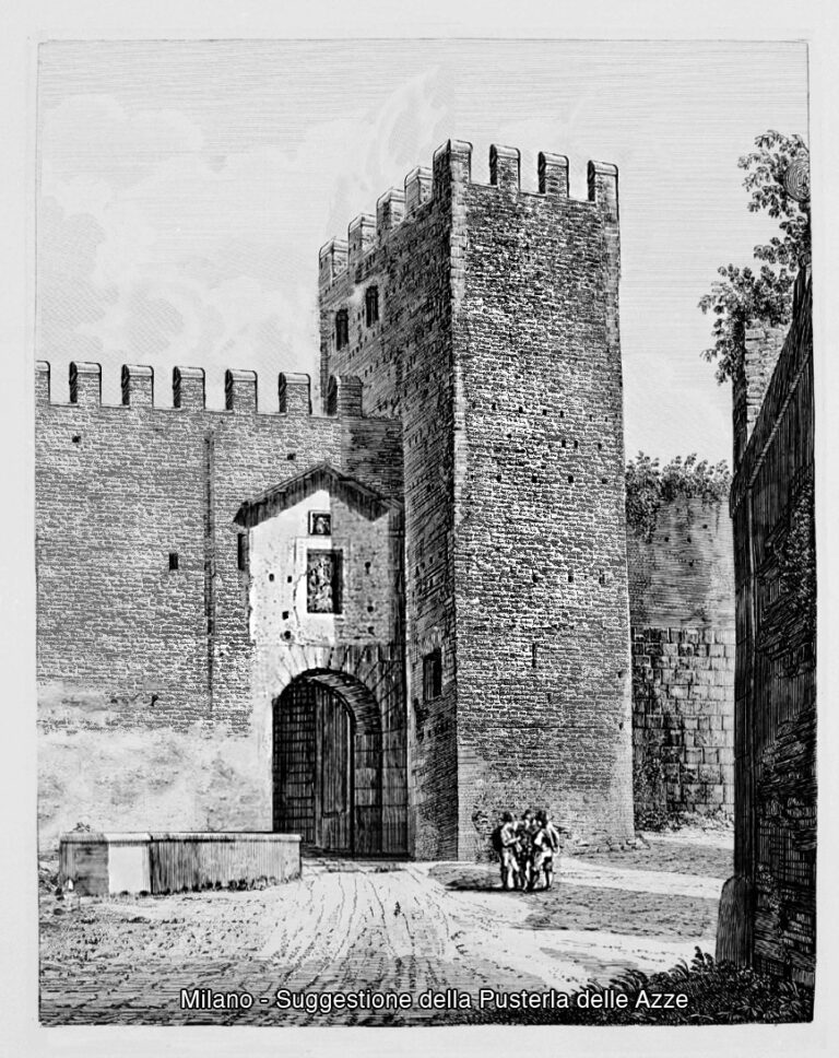 Milano | Centro Storico - Le mura medievali della Cerchia dei Navigli ...