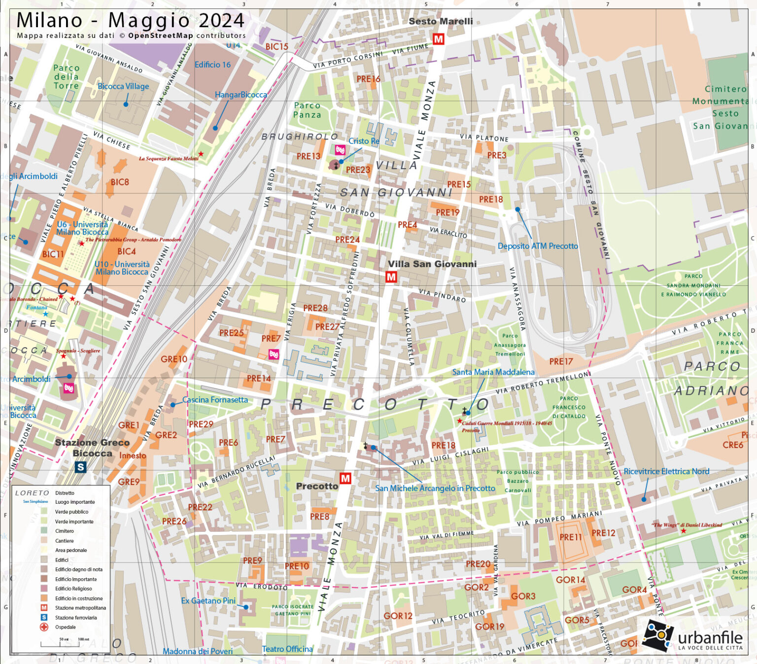 Milano | Precotto+Adriano+Cascina Gobba – Prolungamento Metrotranvia 7 ...