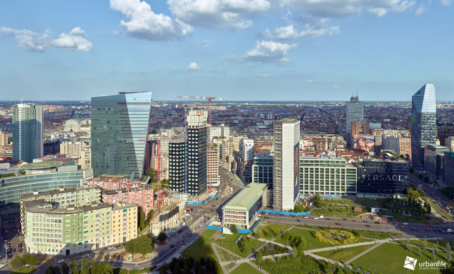 Milano | Porta Nuova – Cantiere Gioia 20 i Portali: giugno 2024 issata ...