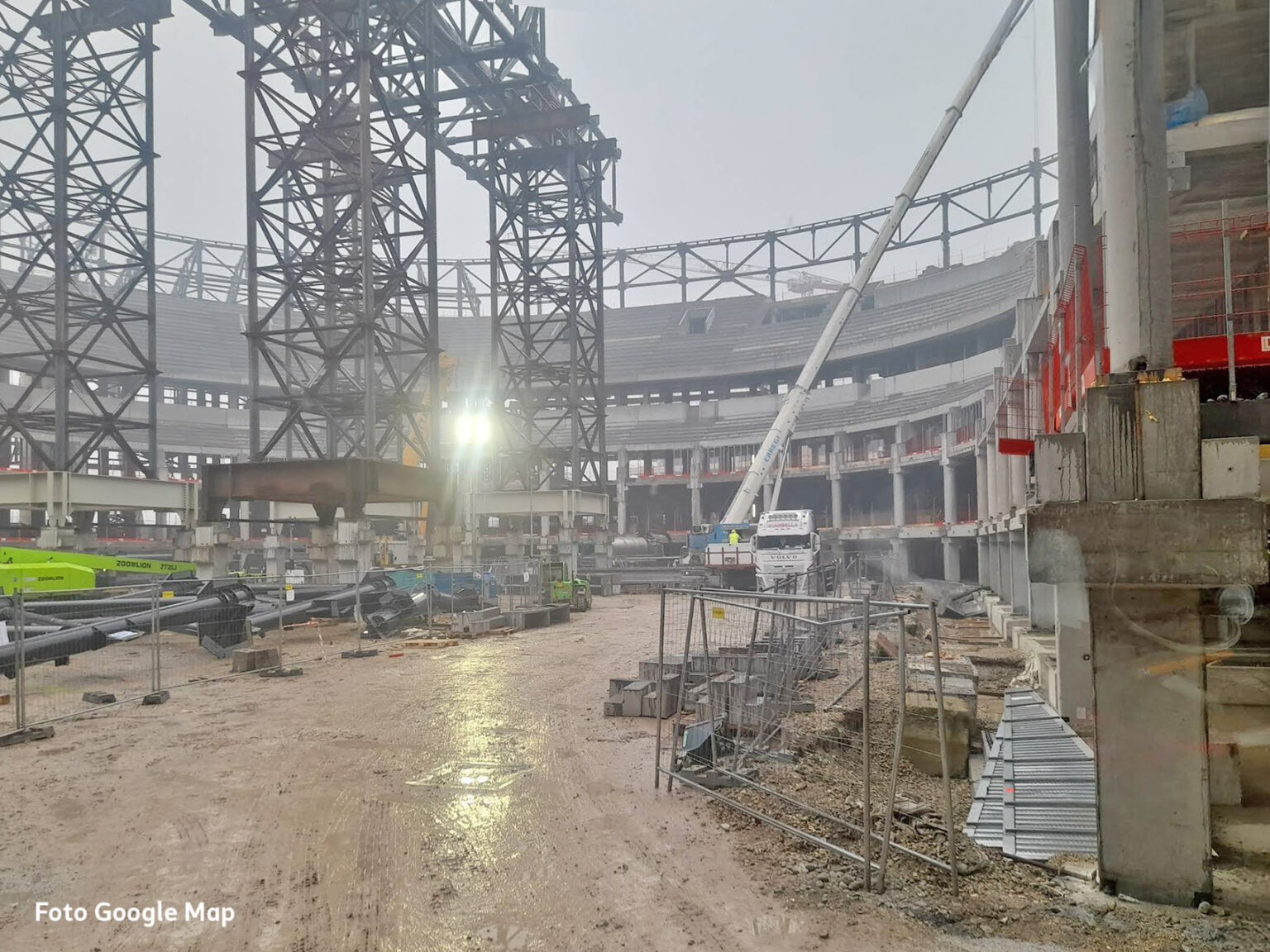Milano | Santa Giulia – Cantiere Arena Olimpica e area: marzo 2025 ...