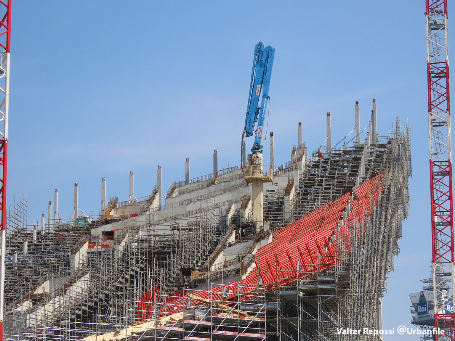 Milano | Fiera Tre Torri – CityLife cantiere CityWave: raggiunto il ...