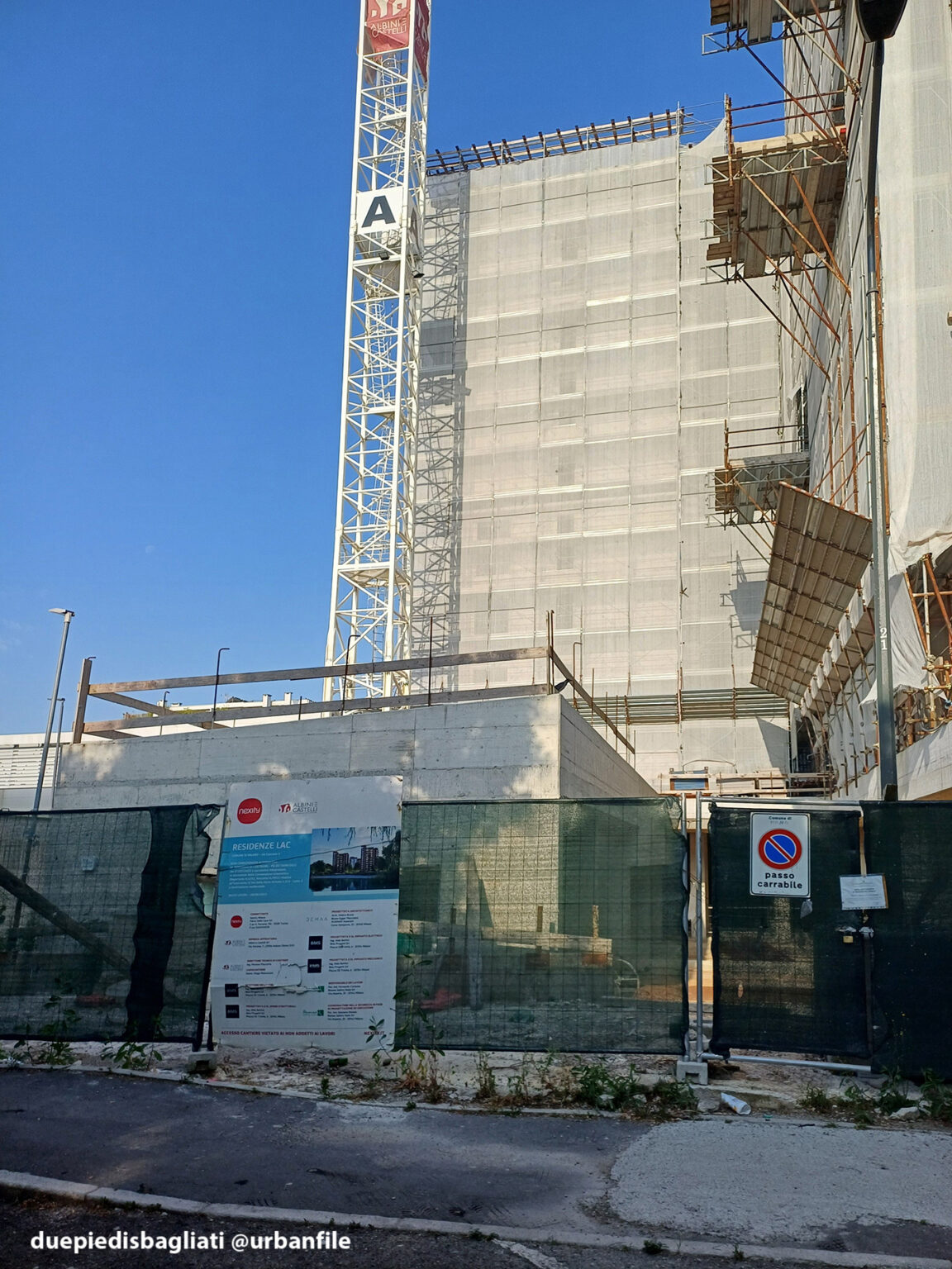 Milano | Baggio – Cantiere Residenze Lac al Parco delle Cave: in ...