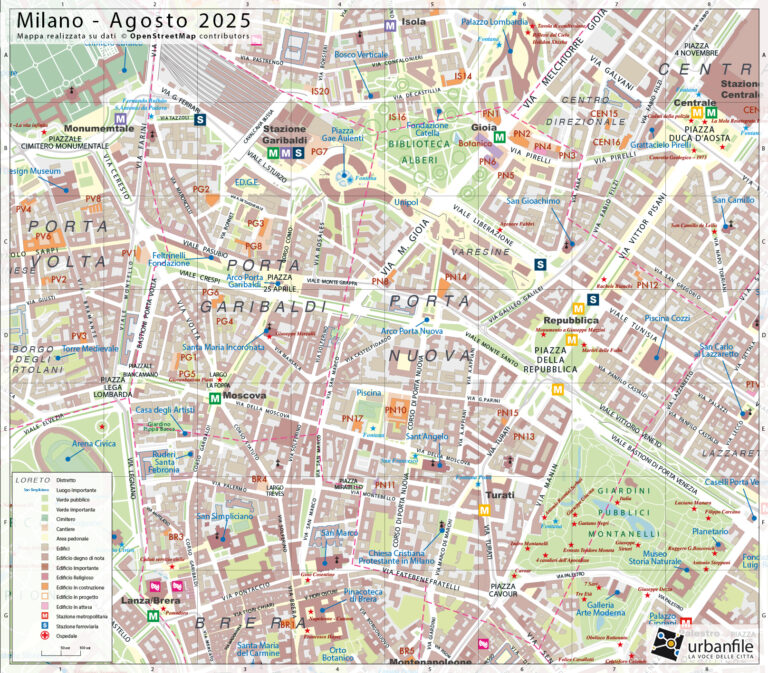 Milano | Porta Nuova - Prime lettere dell'insegna corporate di KPMG ...