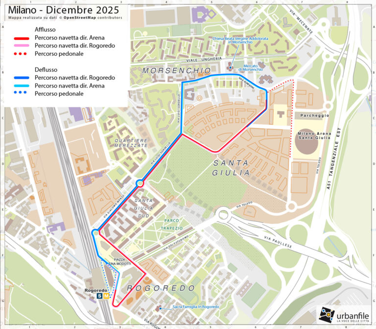 Milano | Morsenchio-Rogoredo – Cantiere Arena Olimpica Santa Giulia ...