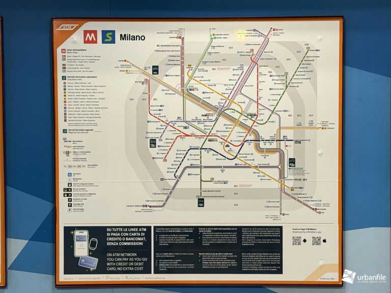 Milano | Trasporti – Mappa metropolitane aggiornata per le Olimpiadi ...